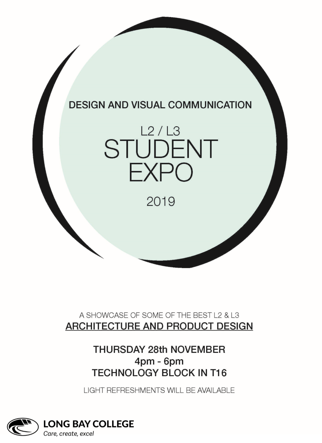 DESIGN AND VISUAL COMMUNICATION, LEVEL 2 & 3 STUDENT EXPO - THURSDAY ...