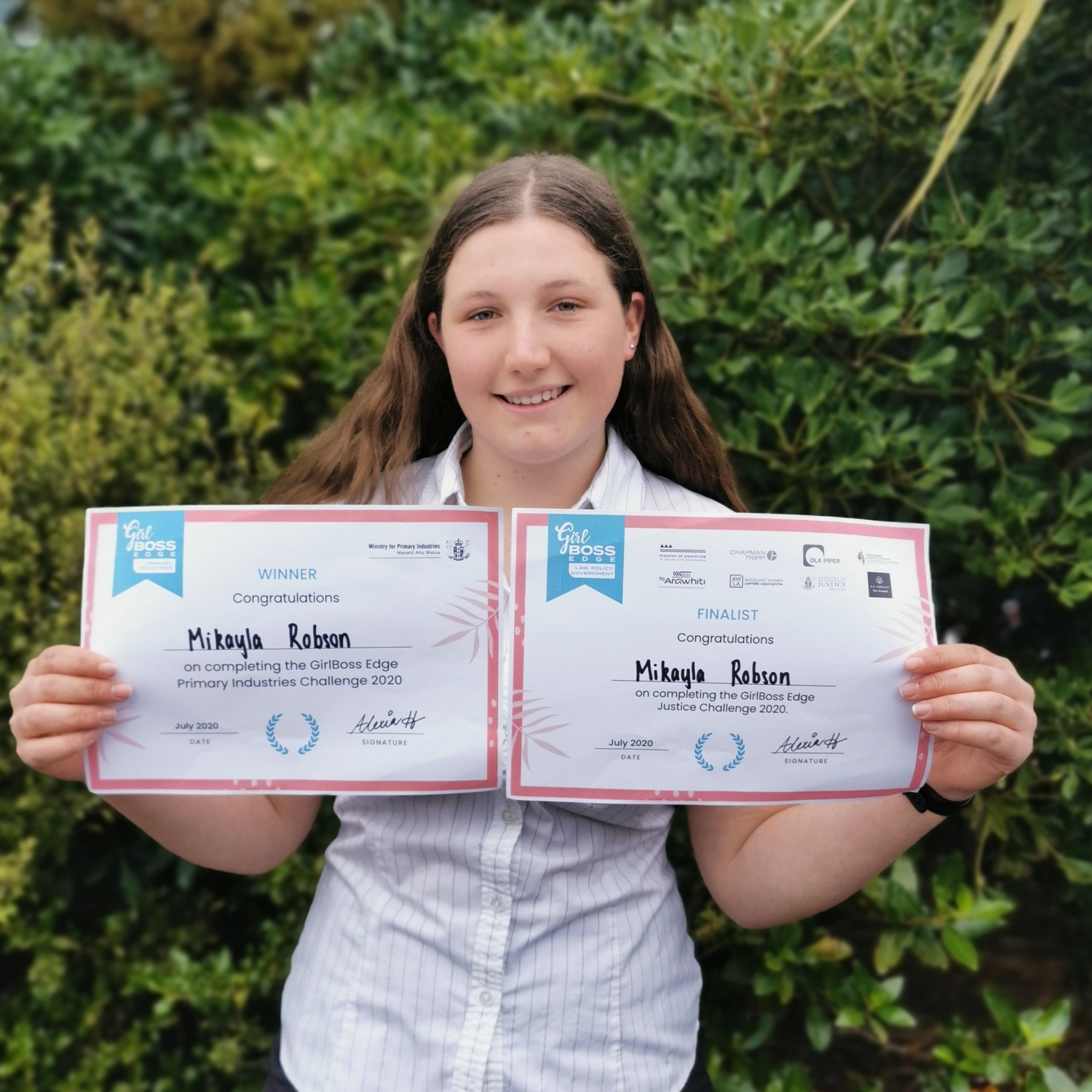 Eco Girlboss wins award - Long Bay College