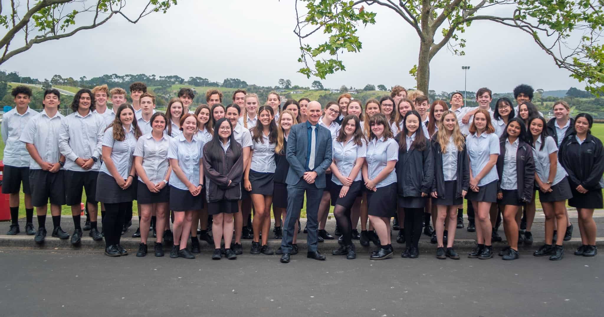 2021 Prefect team start leadership training - Long Bay College