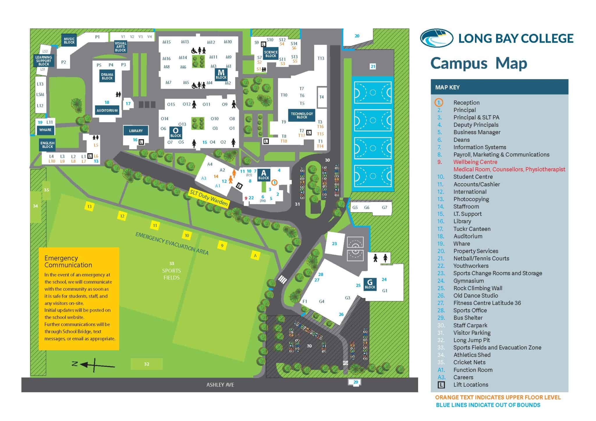 Dates, Times & Map - Long Bay College
